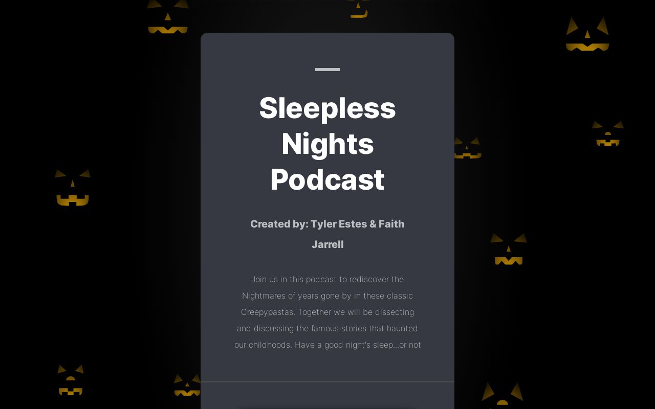 Sleepless Nights Podcast